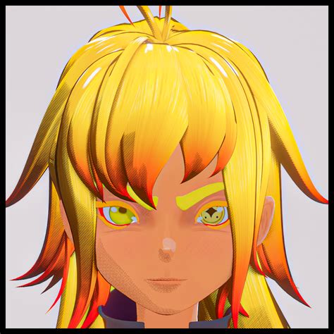 Anime Character Blender 3d Cgtrader
