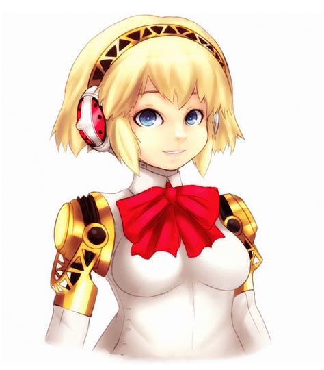 Safebooru 1girl Aegis Android Blonde Hair Blue Eyes Bow Breasts Bust