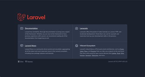 laravel docker sail