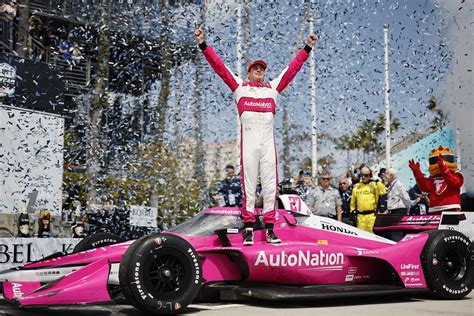Kyle Kirkwood Frena A Romain Grosjean En Long Beach Y Se Estrena Como