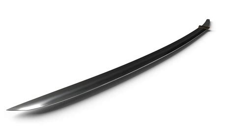 Naked Japanese Samurai Sword 3d Model Cgtrader
