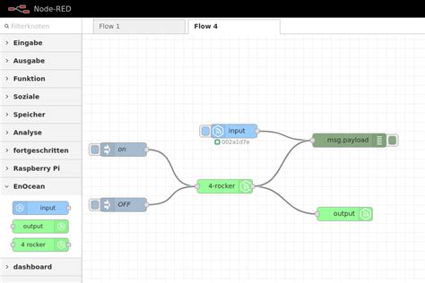 node red contrib enocean example flow flow node red