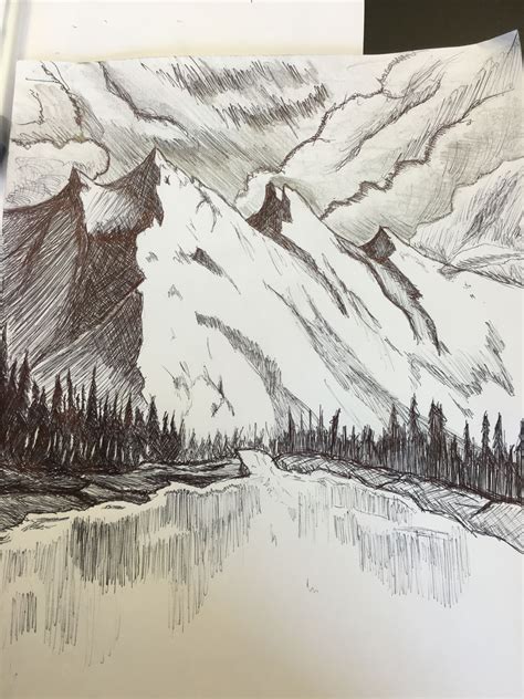 This Video Is All About The Quot How To Sketch And Shade A Landscape