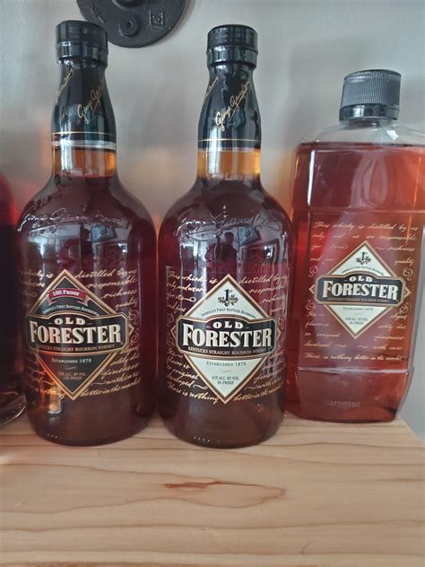 old forester dusty bottle find bourbon