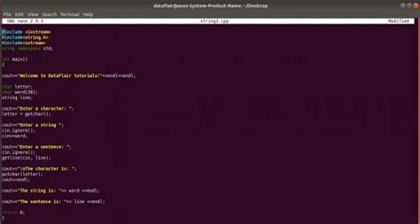 strings in c c [with examples and quizzes] dataflair