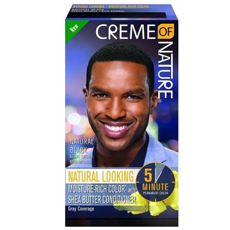 Creme Of Nature Hair Dye Black Lenard Sands