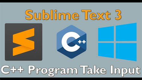 sublime text 3 c input youtube