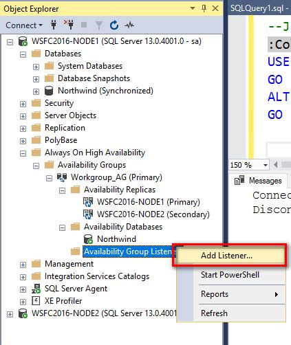 deploy sql server basic availability groups without ad part 2