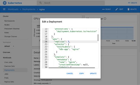manage an azure kubernetes service cluster with the web