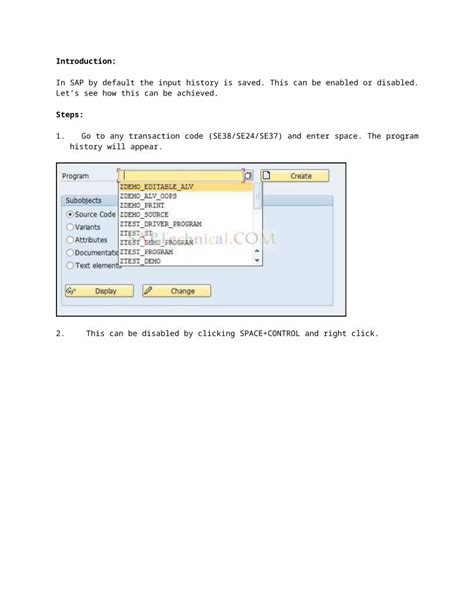 docx enable disable and delete input history pdfslide