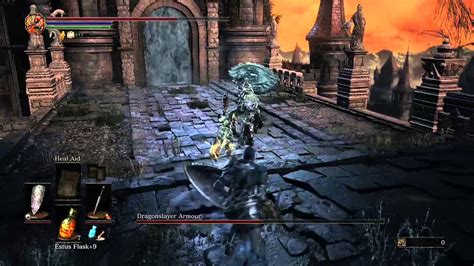 Dark Souls 3 Dragonslayer Armour Solo Kill Youtube