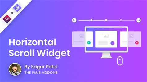 how to setup advanced horizontal page scroll in elementor page builder