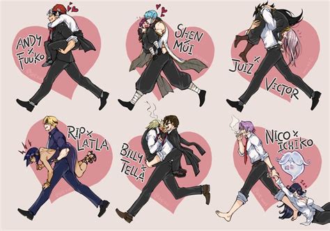 Izumo Fuuko Andy Shen Mui Juiz And 7 More Undead Unluck Drawn By