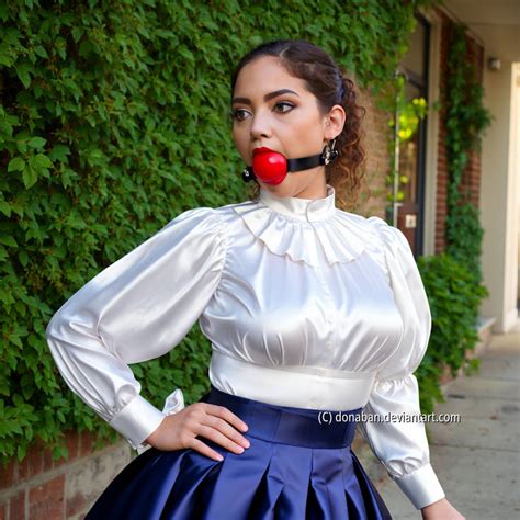 Elegant Blouse Gagged By Donaban On Deviantart