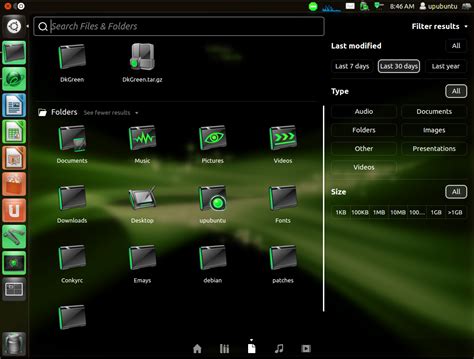 linux media how to install azenis icons green orange
