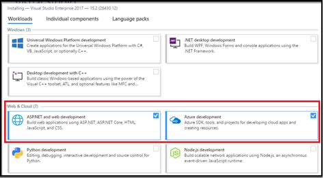 een asp app in azure met sql database bouwen