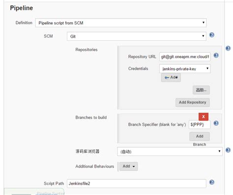 jenkins pipeline fails to load build parameter git parameter plugin