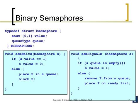 semaphores os basics