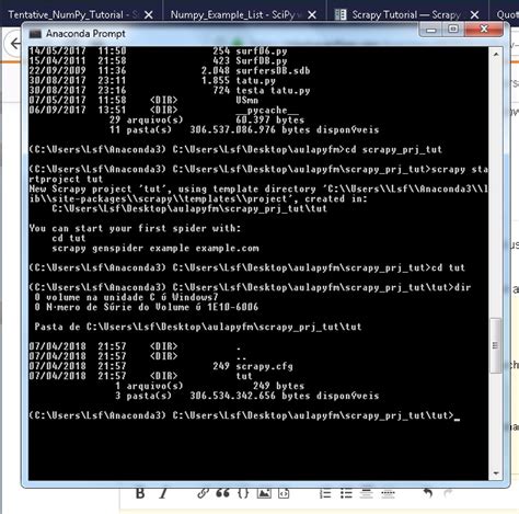 python how to use scrapy in anaconda stack overflow