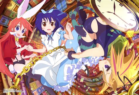 Safebooru 3girls Absurdres Alice Wonderland Alice Wonderland