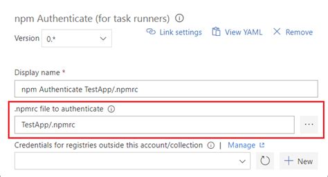 configurar o npmrc do seu cliente azure artifacts microsoft learn
