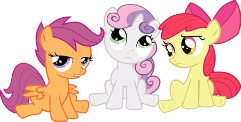 Cutie Mark Crusaders By Snipernero On Deviantart Drawing Base