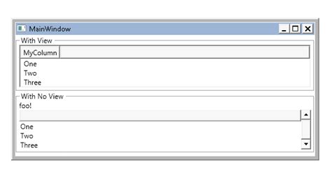 wpf why does setting listview view blow away my custom
