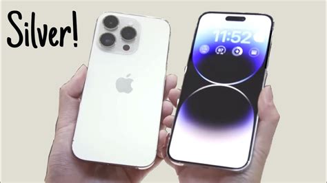 Iphone 14 Pro Max Silver Hands On Best Color Youtube