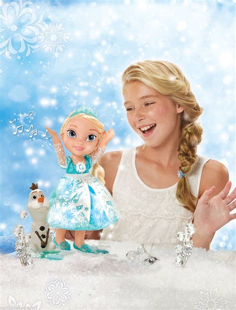 Disney Snow Glow Elsa Doll Olaf Singing Talking Frozen New Sold Az 01