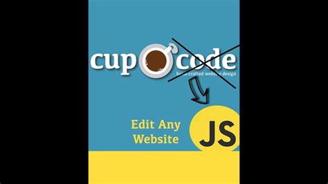 edit any website with javascript youtube
