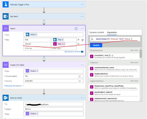 solved flow get multiple values from sharepoint column f