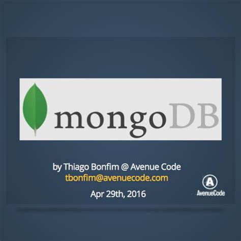 mongodb introduction