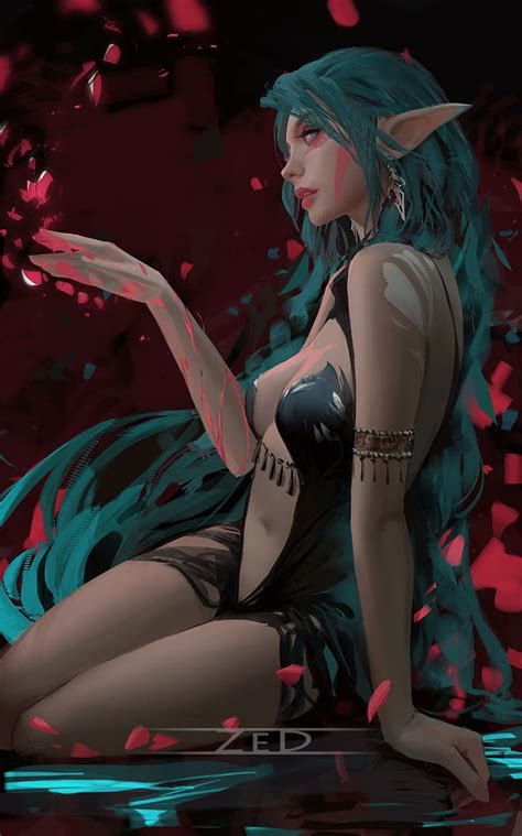 Trungbui Digital Art Artwork Women Fantasy Art Fantasy Girl