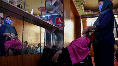 طالبان دستور بستن همه آرایشگاه‌های زنانه را صادر کردند Bbc News فارسی