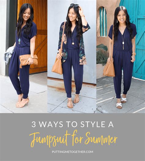 Three Ways To Wear A Jumpsuit Or Romper This Summer