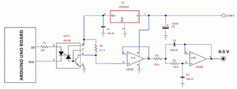 an isolated analog output for arduino uno electronics lab