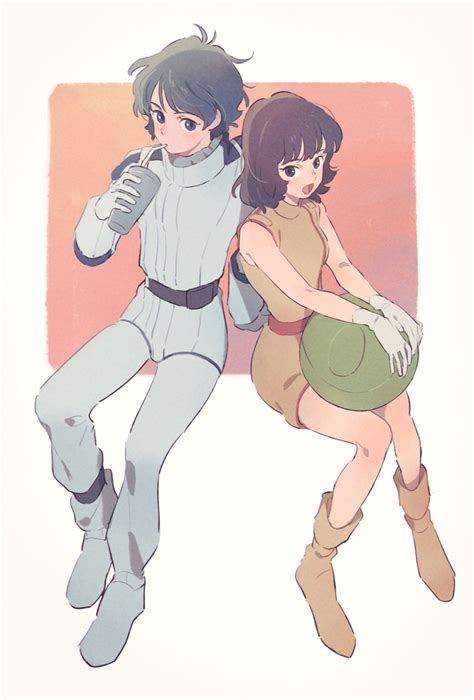Haro Kamille Bidan And Fa Yuiry Gundam And 1 More Drawn By Namihaya