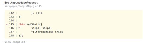 javascript reactjs throwing `typeerror cannot read property latlng