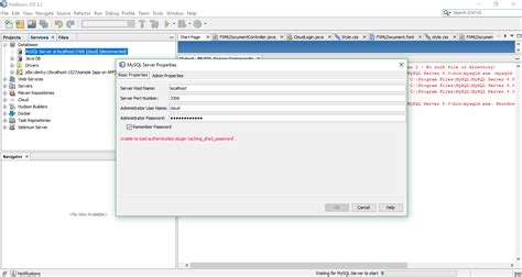 how connecting to a mysql database with caching sha2 password mode with