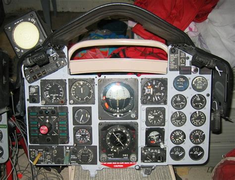 Mcdonnell F 4c Rf 4c F 4d And F 4e Phantom Ii Usaf Aircraft Cockpit