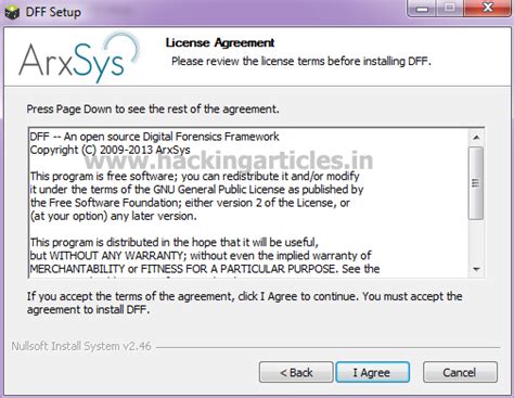 how to install digital forensics framework in system