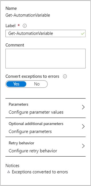 handle errors in azure automation graphical runbooks microsoft learn