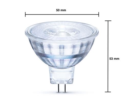 Led Spot Gu5 3 Mr16 Led 3w Vervangt 25w 6500k Daglicht Wit