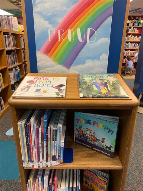 Pride Month Library Display Library Displays Display Library