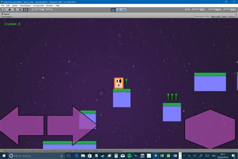 how to make a 2d platformer for android in unity part three