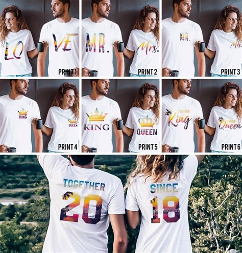 Together Since Shirts Couple Shirts Couples Shirts Together Etsy In