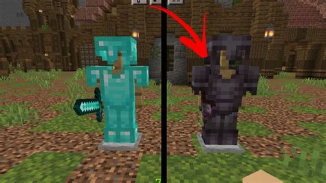 How To Make Netherite Armour In Minecraft Minecraft Tutorial Youtube