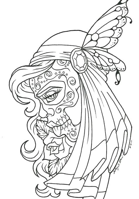 Adult Tattoo Coloring Pages At Getdrawings Free Download
