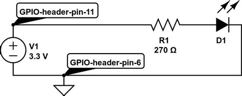 tutorial flashing led using gpio output the pi hut