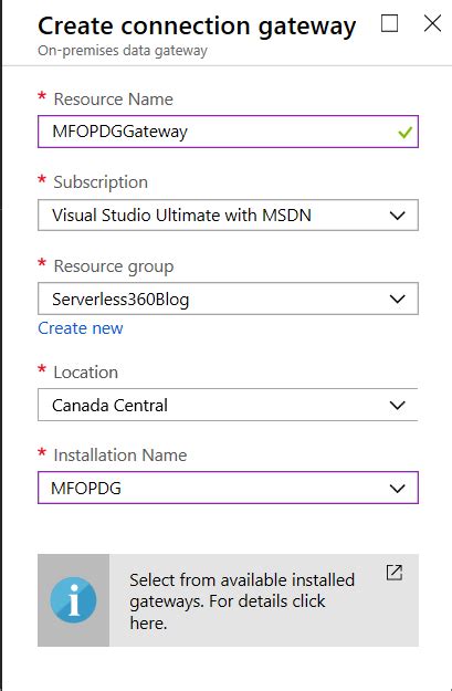 on premises data gateway to access data sources
